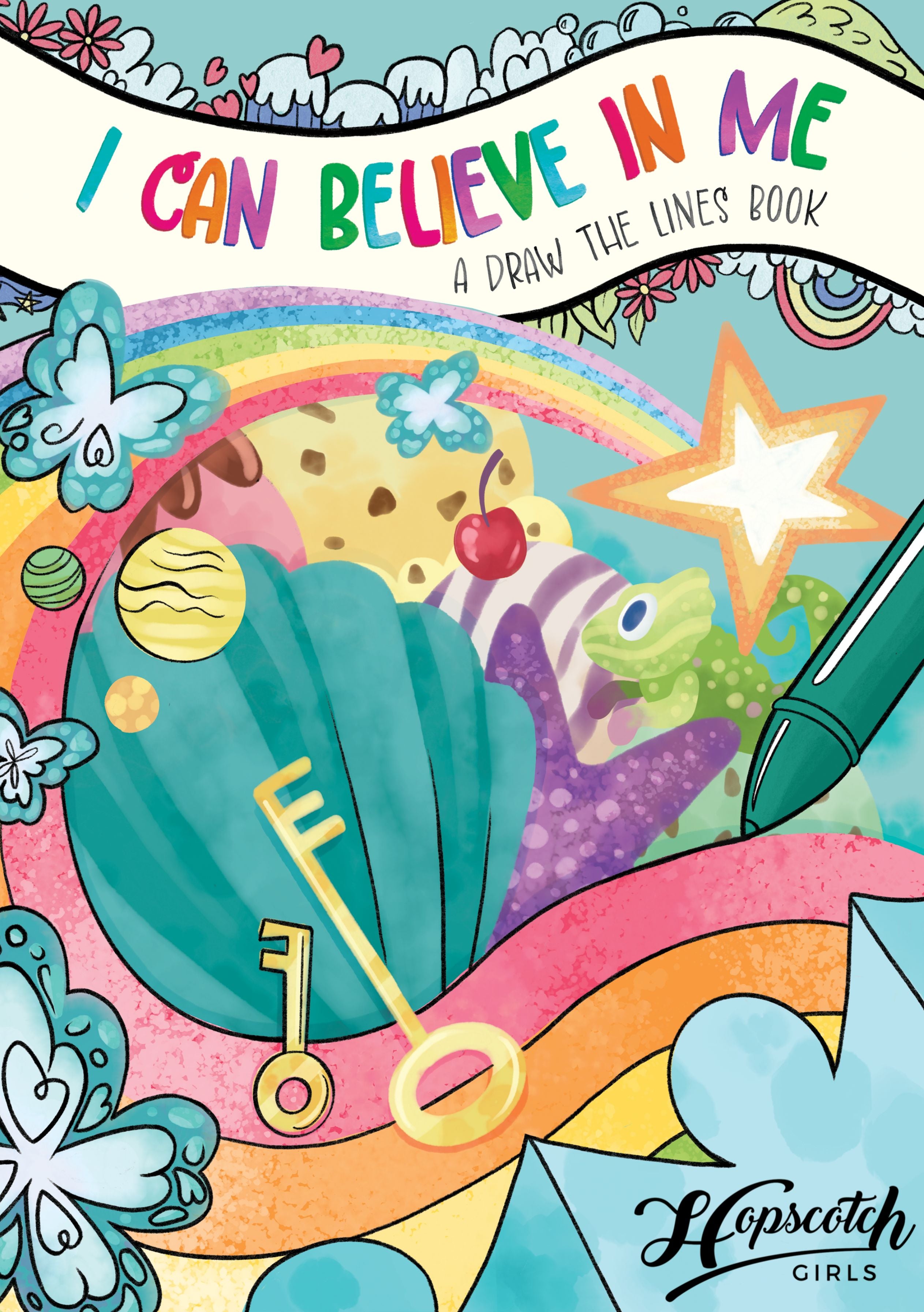 I Can Believe In Me: A Draw The Lines Book – Hopscotch Girls