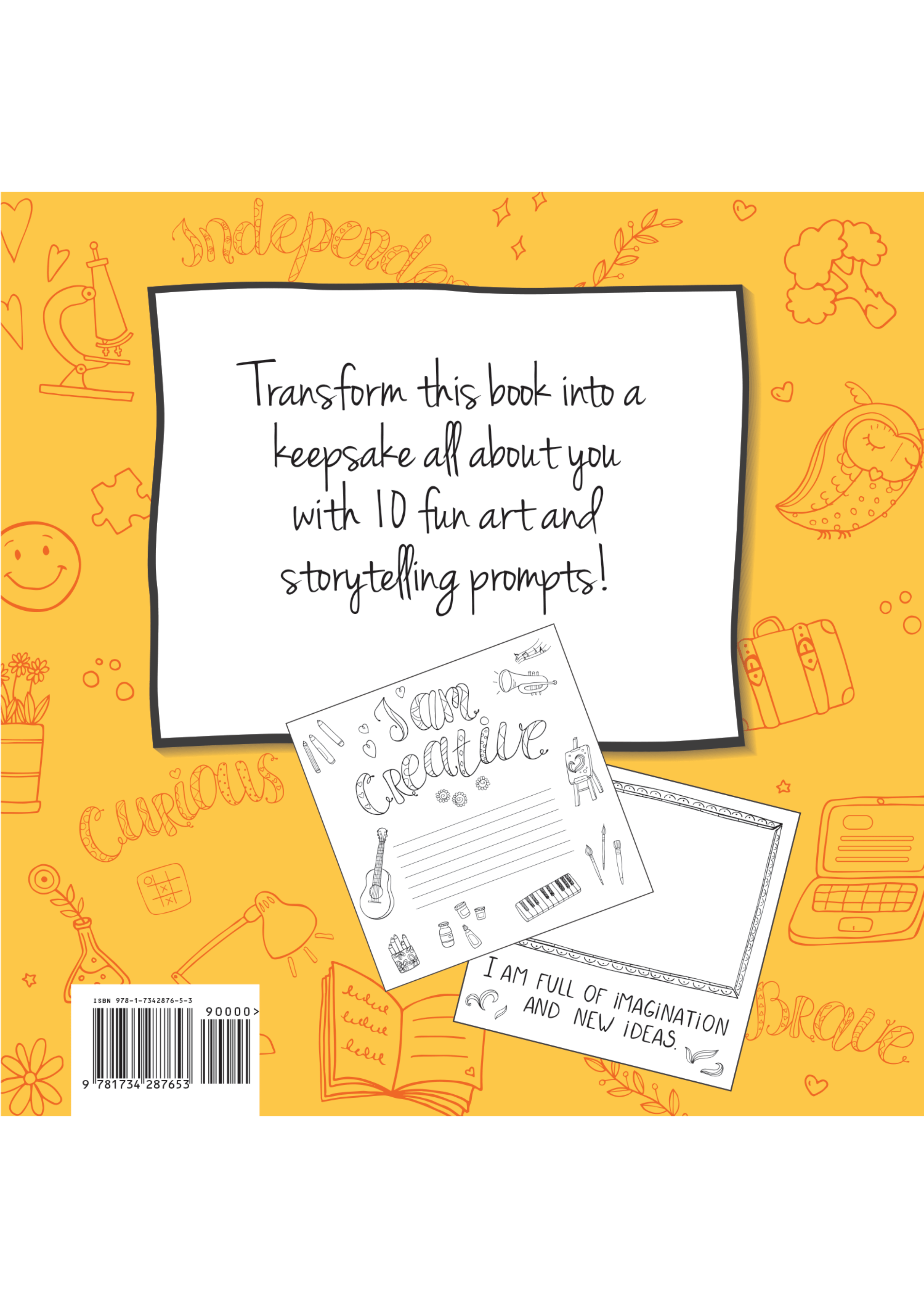 I Am Confident, Brave & Beautiful: A Project Book – Hopscotch Girls